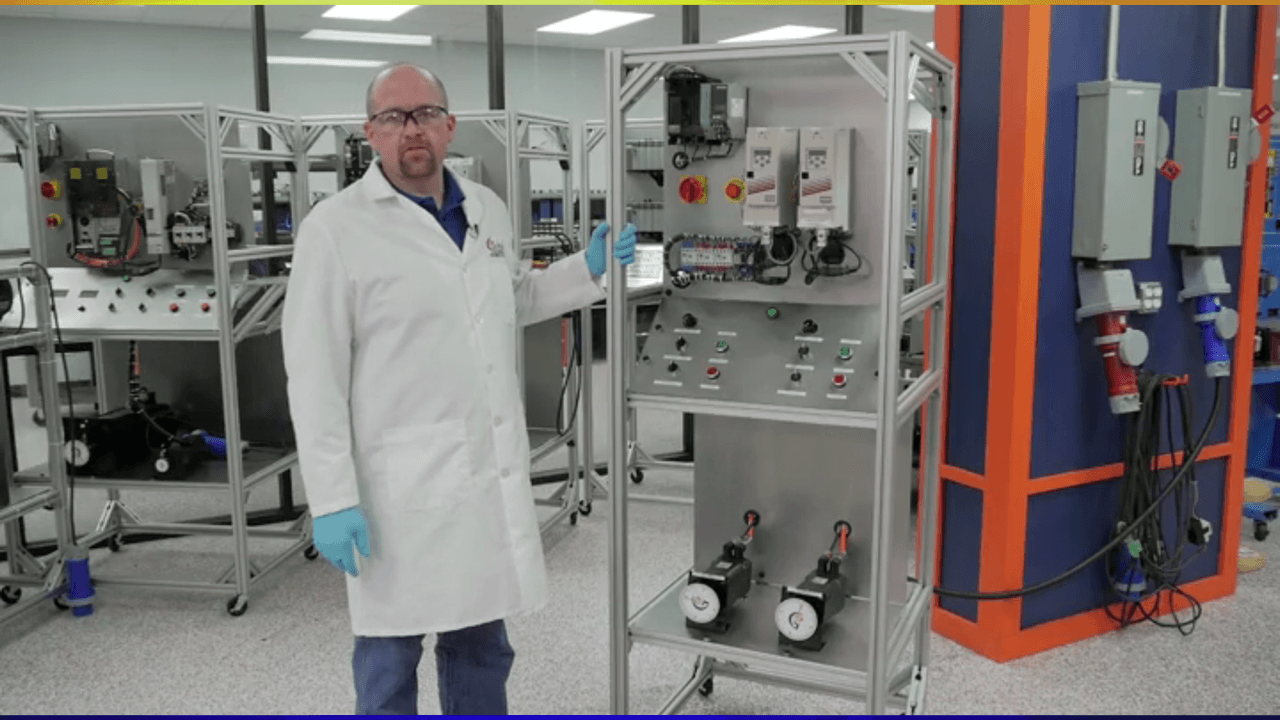 KEB COMBIVERT Custom Engineered Test Stand - Global Electronic Services